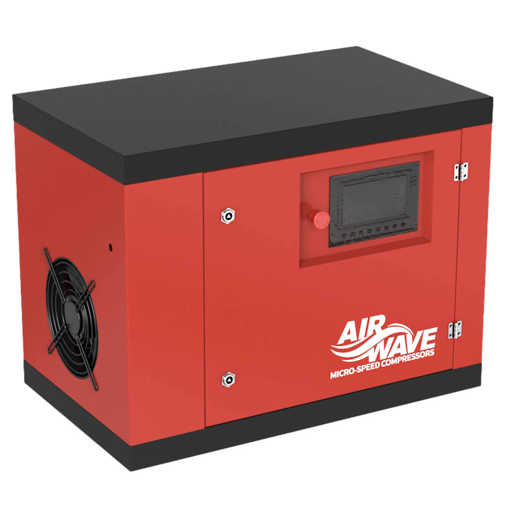 Airwave Micro-Speed, Variable Speed Compressor, 5.5hp/4Kw-400V, 17 CFM ...